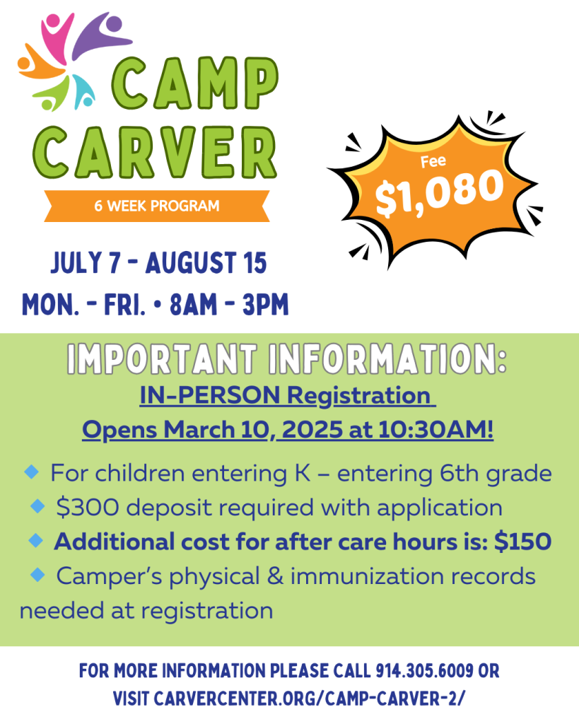 Camp Carver 2023 - Carver Center